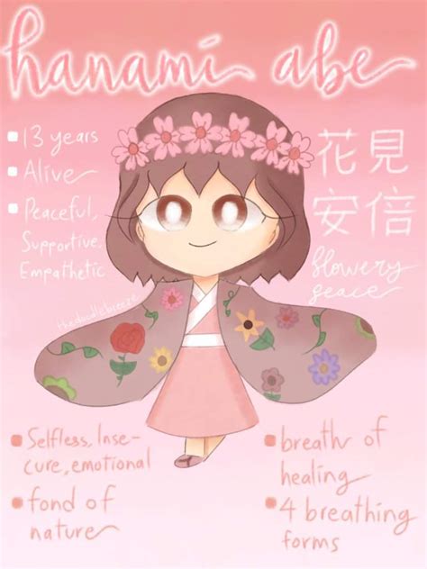 Hanami Abe 🌸 Demon Slayer Kimetsu No Yaiba Amino