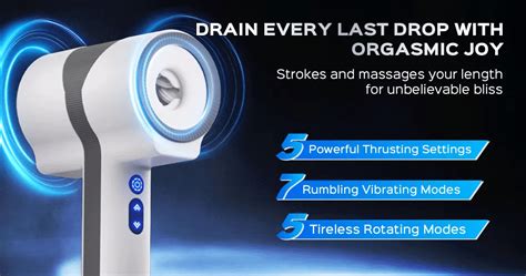 Pulsar Double Ended Handheld Vibrating Thrusting And Rotating Automatic Male Masturbator