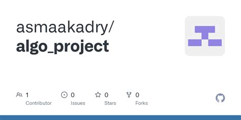 GitHub Asmaakadry Algo Project