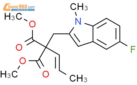 909802 17 1 Propanedioic Acid 5 Fluoro 1 Methyl 1H Indol 2 Yl Methyl