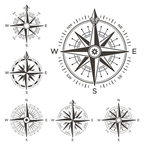 Compass Vector Art Stock Images Depositphotos Atelier Yuwaciaojp
