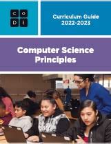 Code Org CS Principles Curriculum Guide The Retail Market