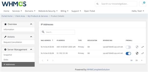 Ovhcloud Vps And Dedicated Servers For Whmcs Modulesgarden