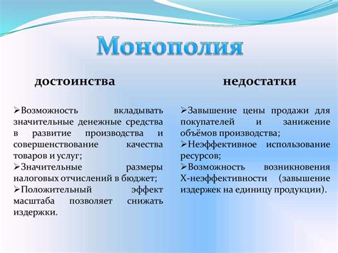 Рынок монополии - презентация онлайн