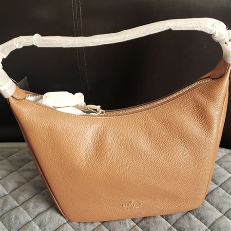 Kate Spade Bags Nwt Kate Spade Leila Leather Shoulder Bag In Warm