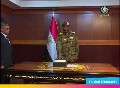 إعلان تشكيلة المجلس العسكري الانتقالي في السودان