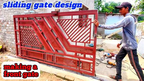 Wrought Iron Steel Manual Sliding Gate Design Main Ga Vrogue Co