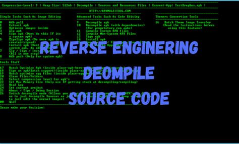 Do Reverse Engineering Decompile Your Android Apk And Get Source Code