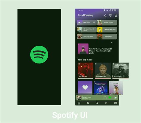 Spotify UI Figma