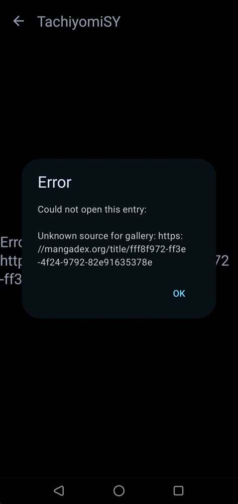 Mangadex Series Dont Open · Issue 841 · Jobobby04tachiyomisy · Github
