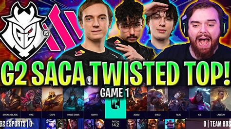 Ibai Castea A G2 Con Twisted Fate Top G2 Vs Bds Game 1 Lec Invierno