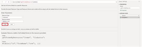 Getformsbyresource Function