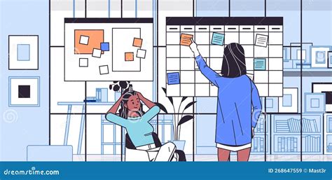 Scheduling Work Planning Concept Reminder The Man Plans Makes