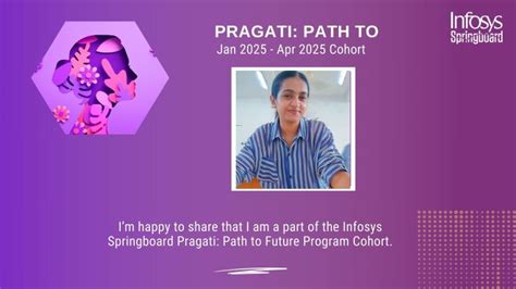 Infosysspringboard Pragatipathtofuture Learningjourney