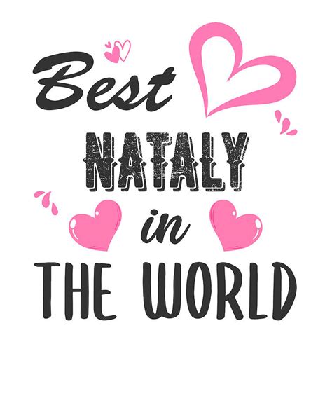 Nataly Name Best Nataly In The World Digital Art By Elsayed Atta
