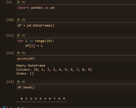 Dataviewer Is Empty When You Have A Dataframe With Just Column Headers · Issue 2217 · Microsoft