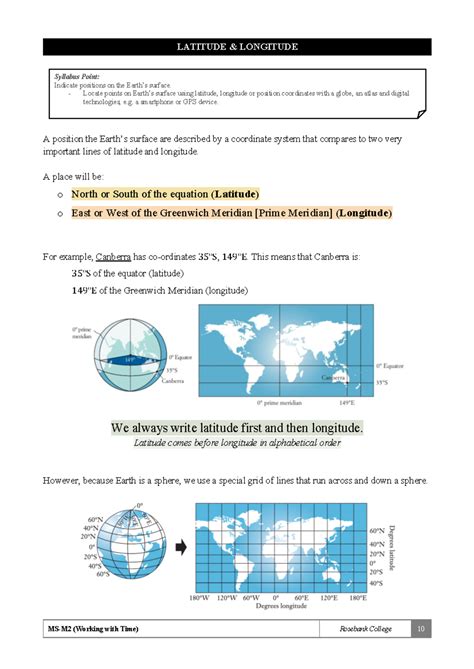 l3 latitude and longitude latitude and longitude a position the earth s