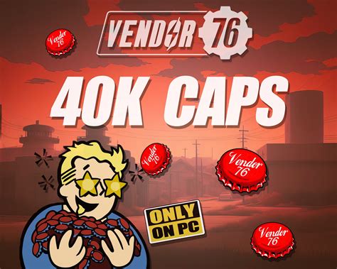40k Caps 40000 Bottle Caps Fallout 76 Pc Fo76 Fast Etsy