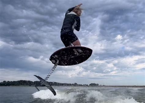 Foil Surfer Lands Kelly Slater Inspired Death Spin Clip