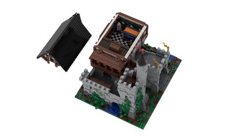 Lego Moc Brooke Manor By Gilganesh Rebrickable Build With Lego