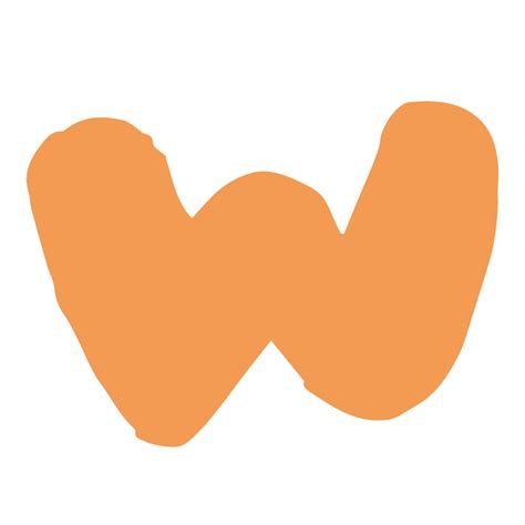 アルファベット「w」 ゆるくてかわいい無料イラスト素材屋「ぴよたそ」