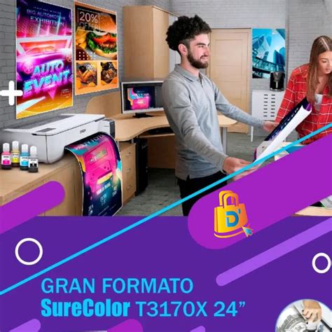 Plotter Epson Surecolor F570 Impresora De Sublimación De 24 Dteck Store