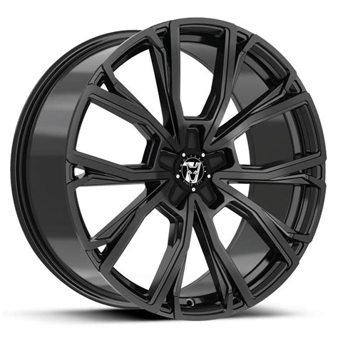 Wolfrace 71 Matrix Gloss Black Black Edition Alloy Wheels Rimstyle Uk