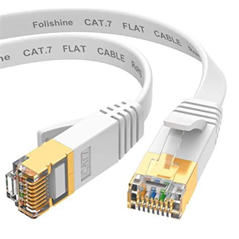 Cable De Red Ethernet Internet 10 Metros Rj45 Cat 7 Plano — Una Ganga