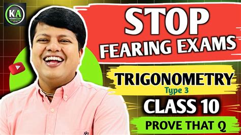 Trigonometry Class 10 🔥 Prove That Ncert Questions Short Tricks Type 3 Cbse Deeppak