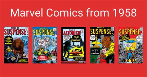 Comics For 1958 MU By Year