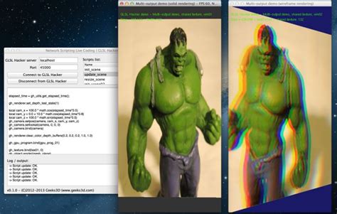 Glsl Hacker 040 Cross Platform Programming Tool Released Geeks3d