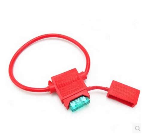 Car Waterproof Fuse Box Fuse Socket Base With Wire 35a Fuse Socket For Car Fuses Shopee
