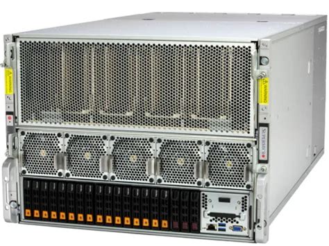 Supermicro Gpu Superserver Sys 821ge Tnhr Nvidia Delta Next Hgx Gpu