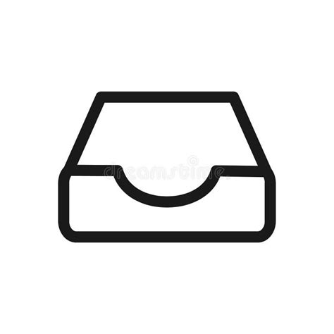 inbox line simple icon stock illustrations 1 064 inbox line simple