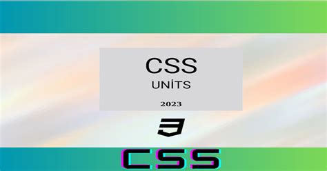 Css Unitcss Unitscss Units Vw Css Units Vh Calc Minmax Scale
