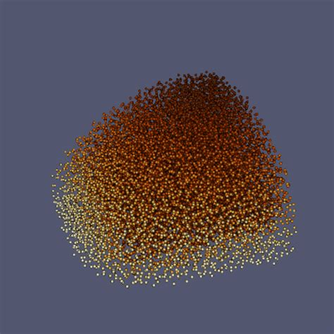 rendered views using vtk outputs of gns in paraview download