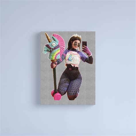 Ssniperwolf Classic Canvas Print Premium Merch Store Lucommerce