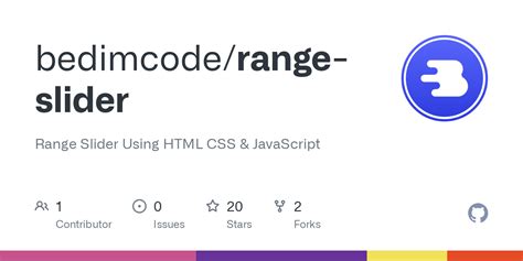 Github Bedimcode Range Slider Range Slider Using Html Css And Javascript