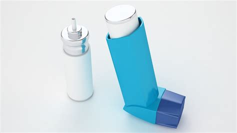 3D Asthma Inhalers Model TurboSquid 1634098
