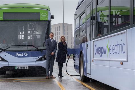 First Bus Welcomes Completion Of Uks Largest Electric Charging Hub