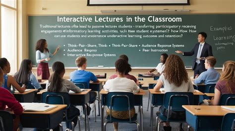 Interactive Lectures In The Classroom Teachers Guide