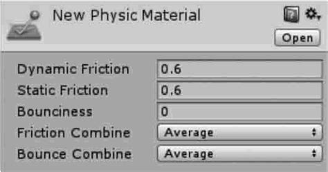 Unity 3d 物理材质w3cschool