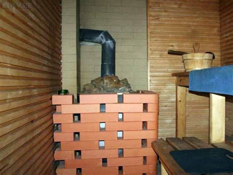 Как обложить печь в бане кирпичом своими руками чем обкладывать печку