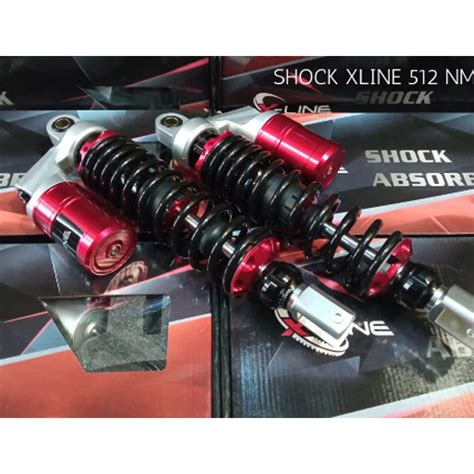 Jual Shockbreaker Shock X Line Xline 512 Tabung Atas NMAX Yamaha Mio Vario 125 150CC Variasi