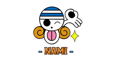 Nami Jolly Roger One Piece One Piece T Shirt TeePublic