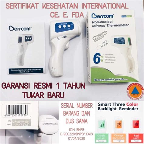 Jual Thermometer Infrared Thermo Gun Badan Pengukur Suhu Dan Ruangan Di