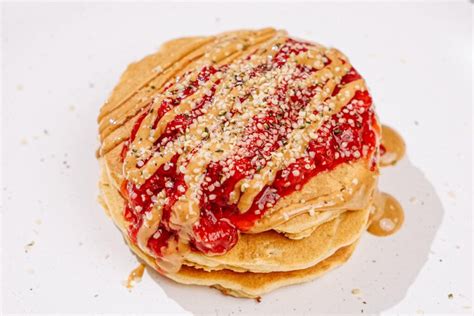 Fluffy Protein Powder Pancakes With Oats