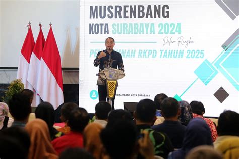 Rencana Kerja Pemkot Surabaya Mulai Disusun Ada Prioritas Pembangunan Suara Surabaya