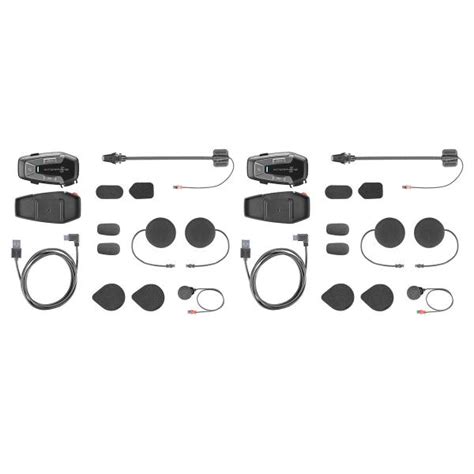 Interphone U Com6r Twin Pack Bluetooth Motorcycle Intercom With