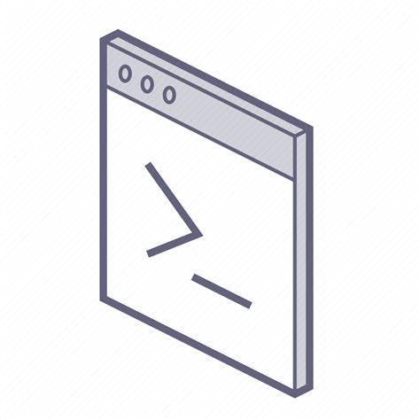 Terminal Bash Commandline Icon Download On Iconfinder
